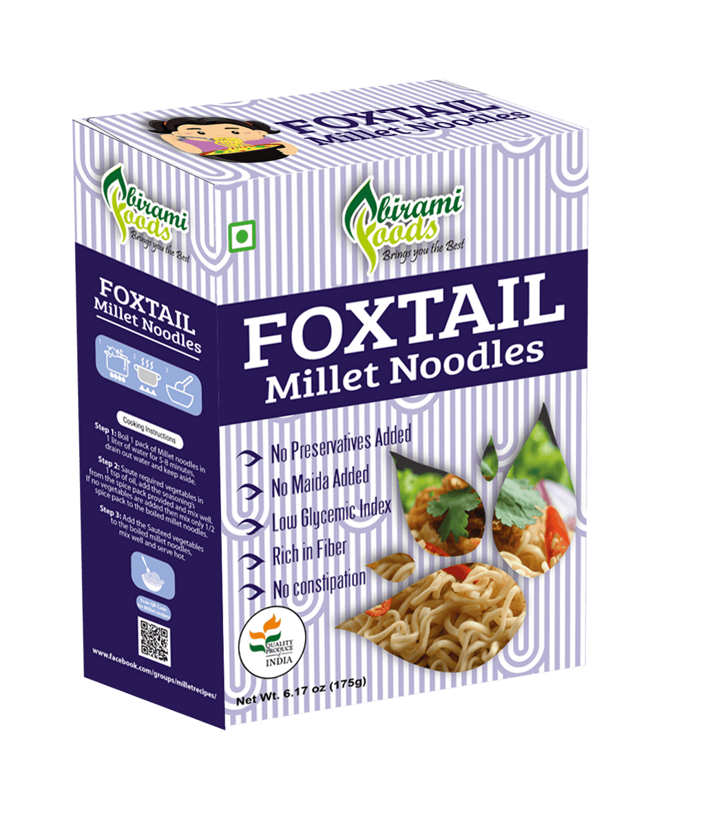 Foxtail Millet Noodles – Abirami Foods